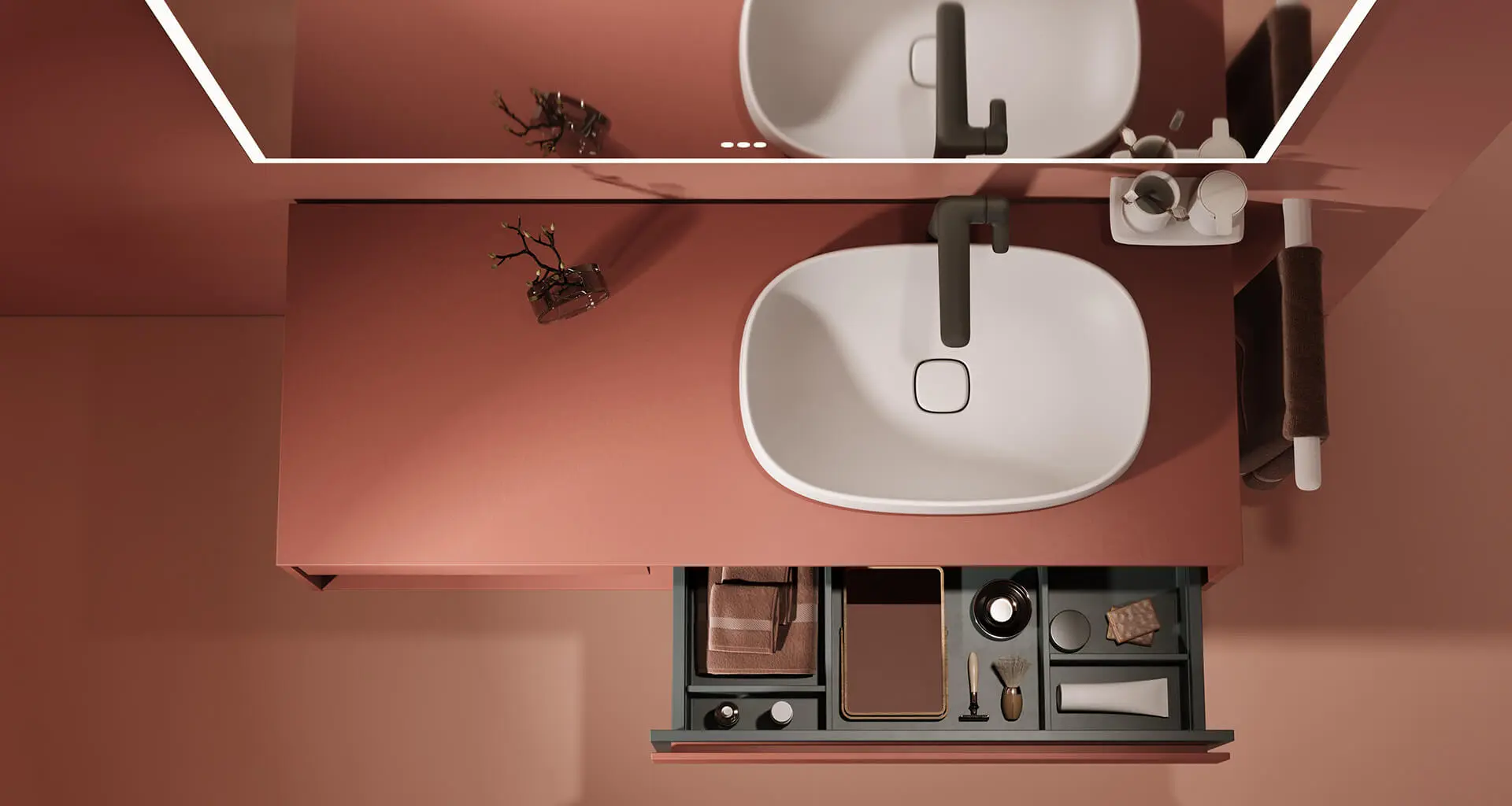 High quality 3D bathroom visualization